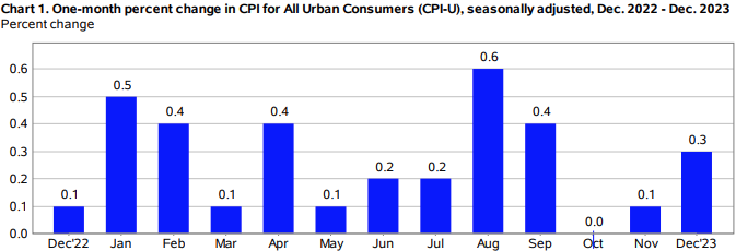 U.S. CPI increased 0.3% in December 2023 – Mayberry Investments Limited